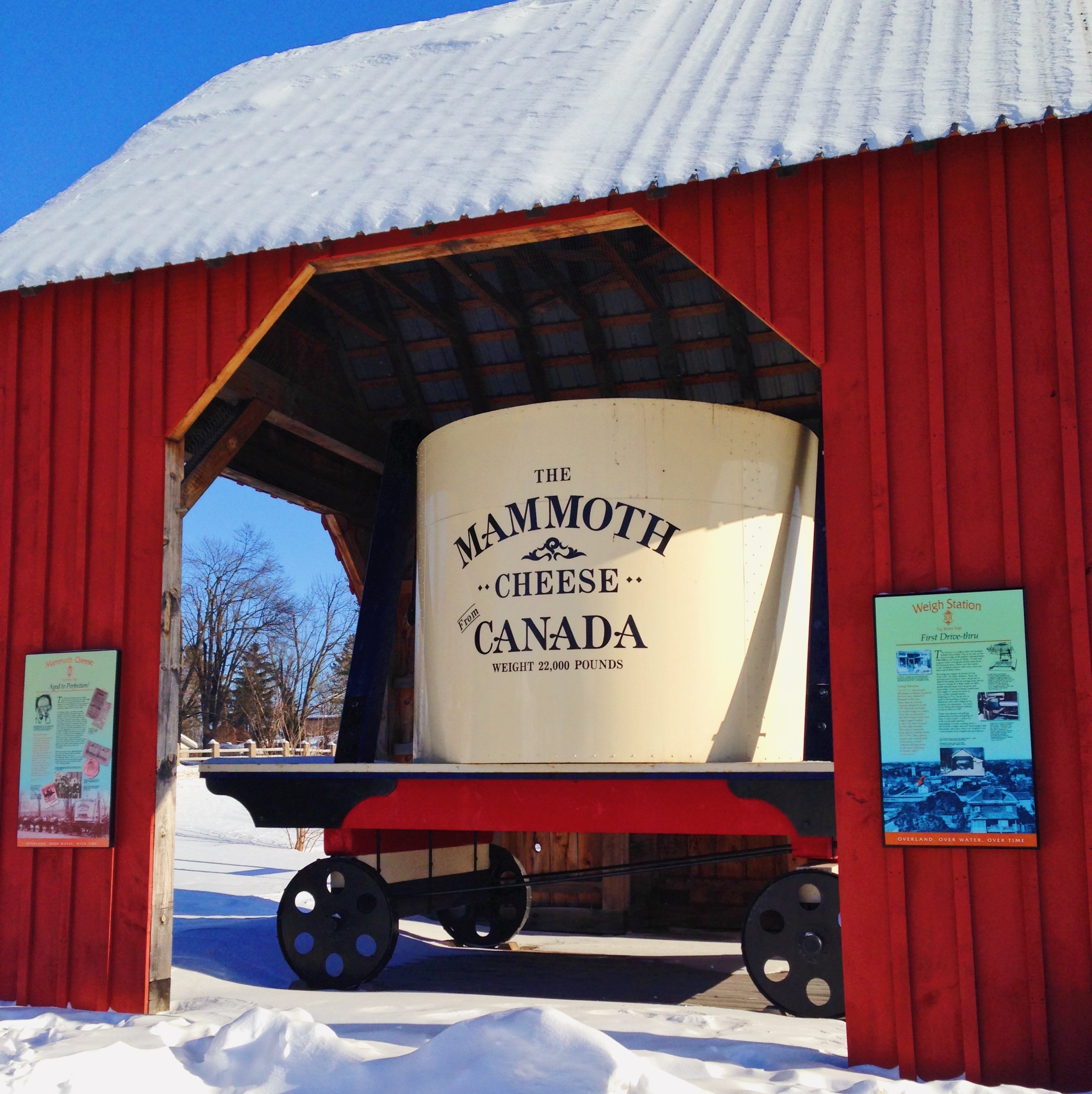 Le fromage géant de Perth - Au-delà du paysage