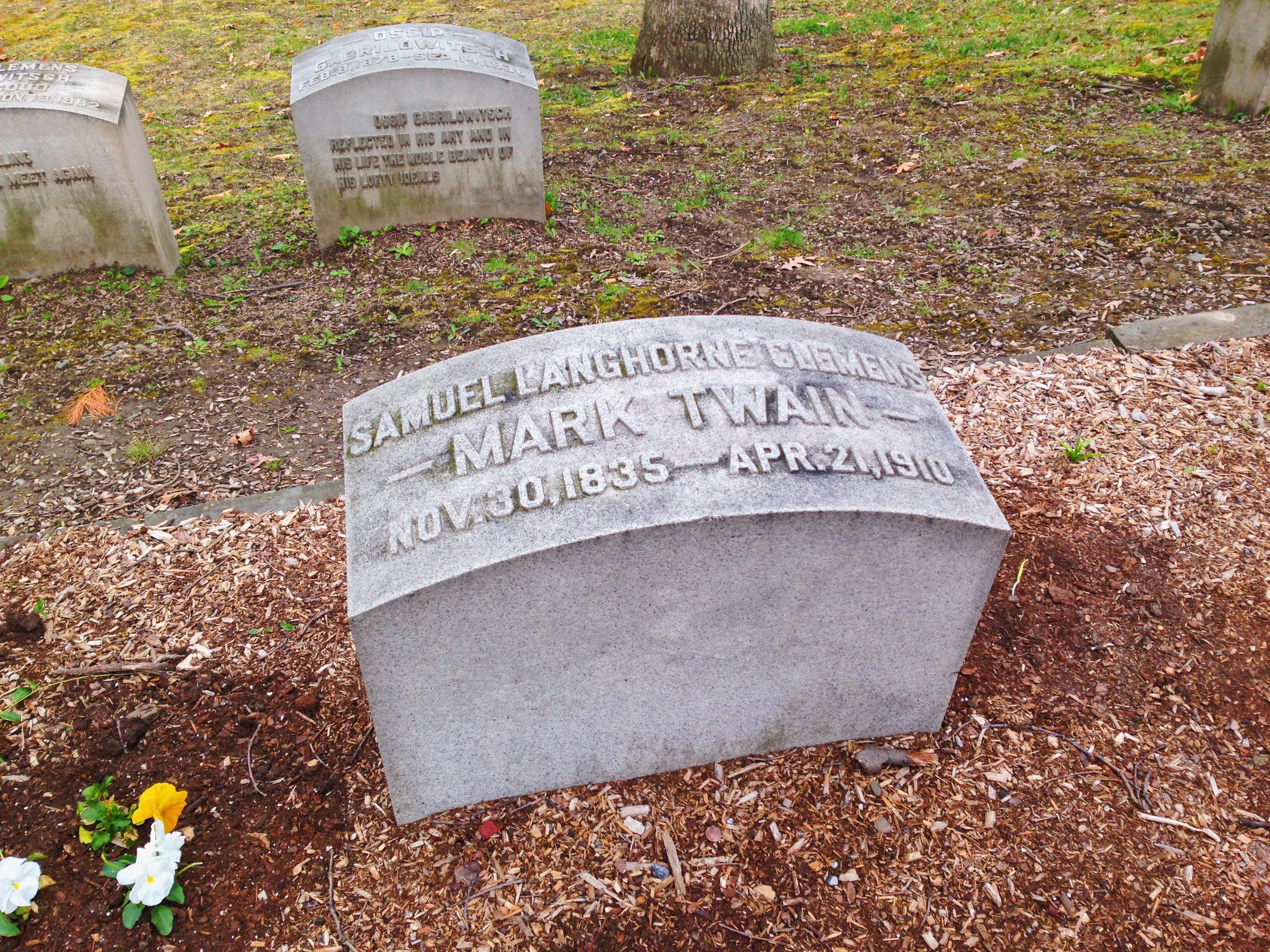 Elmira - Se recueillir sur la tombe de Mark Twain - Au-delà du paysage