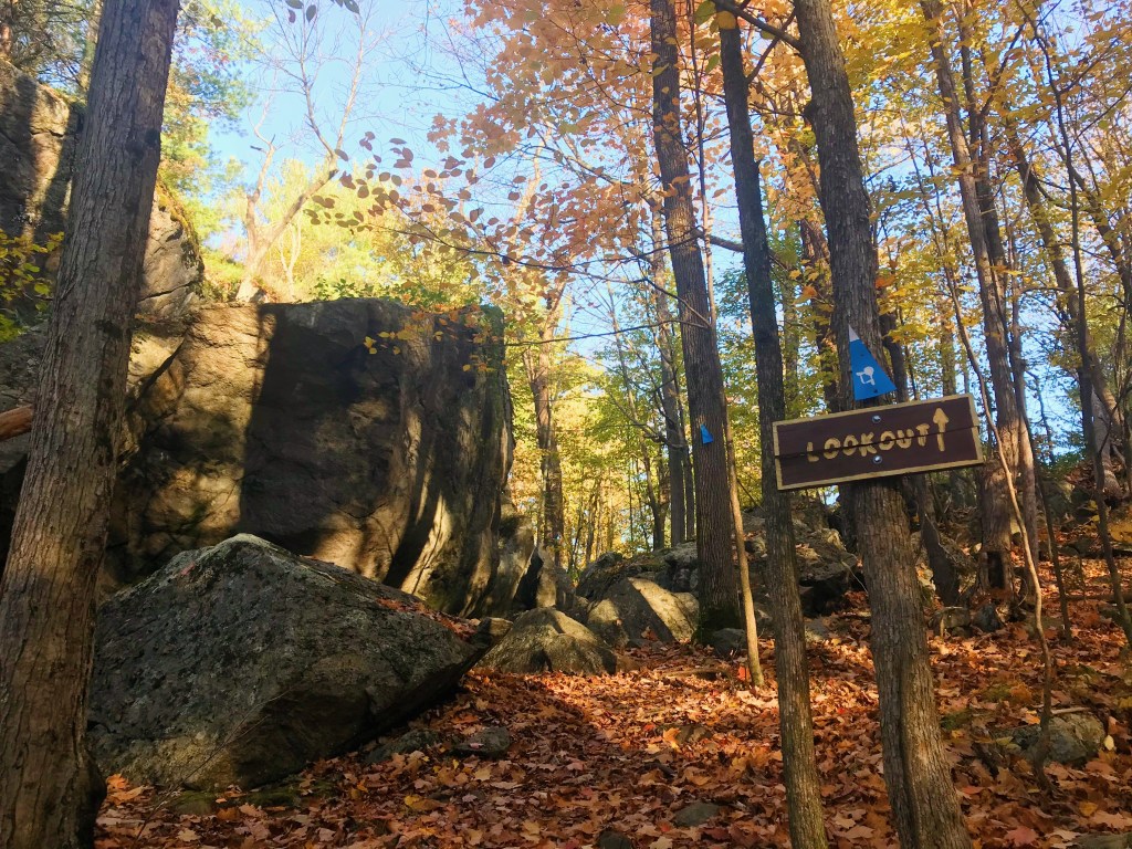 On the rocky trails of Marble Rock Conservation Area - Au-delà du paysage
