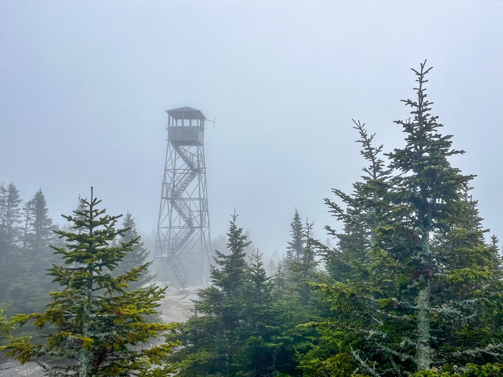 Hiking to the top of Lyon Mountain and its fire tower in the ...